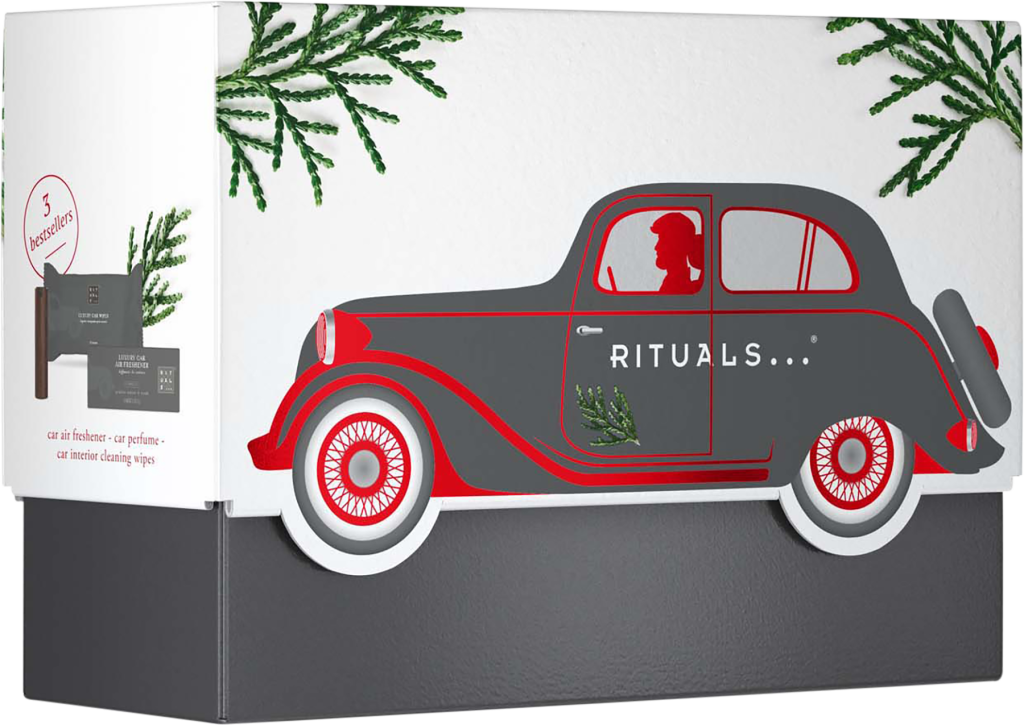 Kerstpakket Rituals Car Giftset Homme Autoparfum voor € 32,98 ...